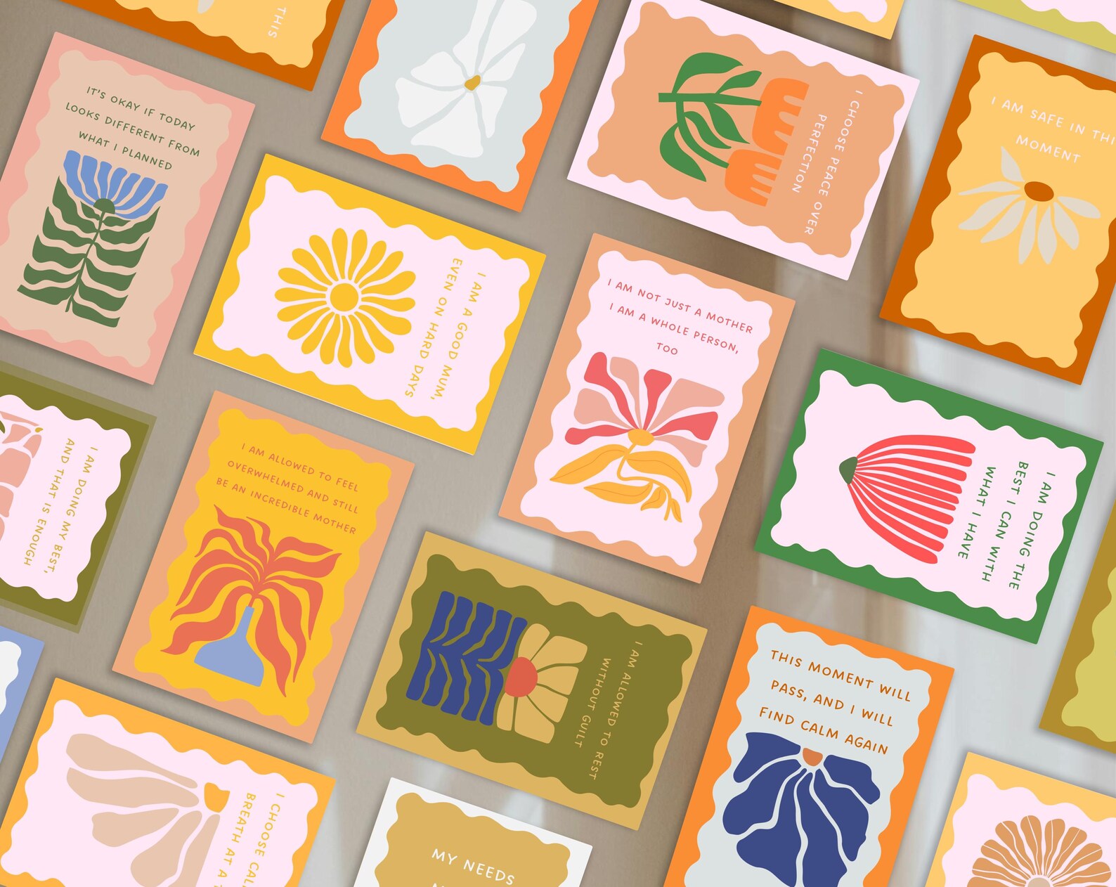 Printable Affirmation Cards for Mothers | 20 Positive Quote Cards ...