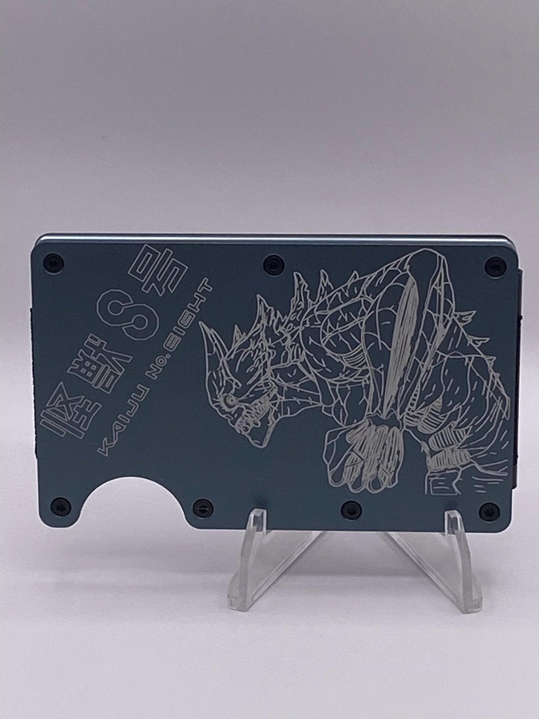 Kaiju NO. 8 RFID Wallet One of One - Etsy