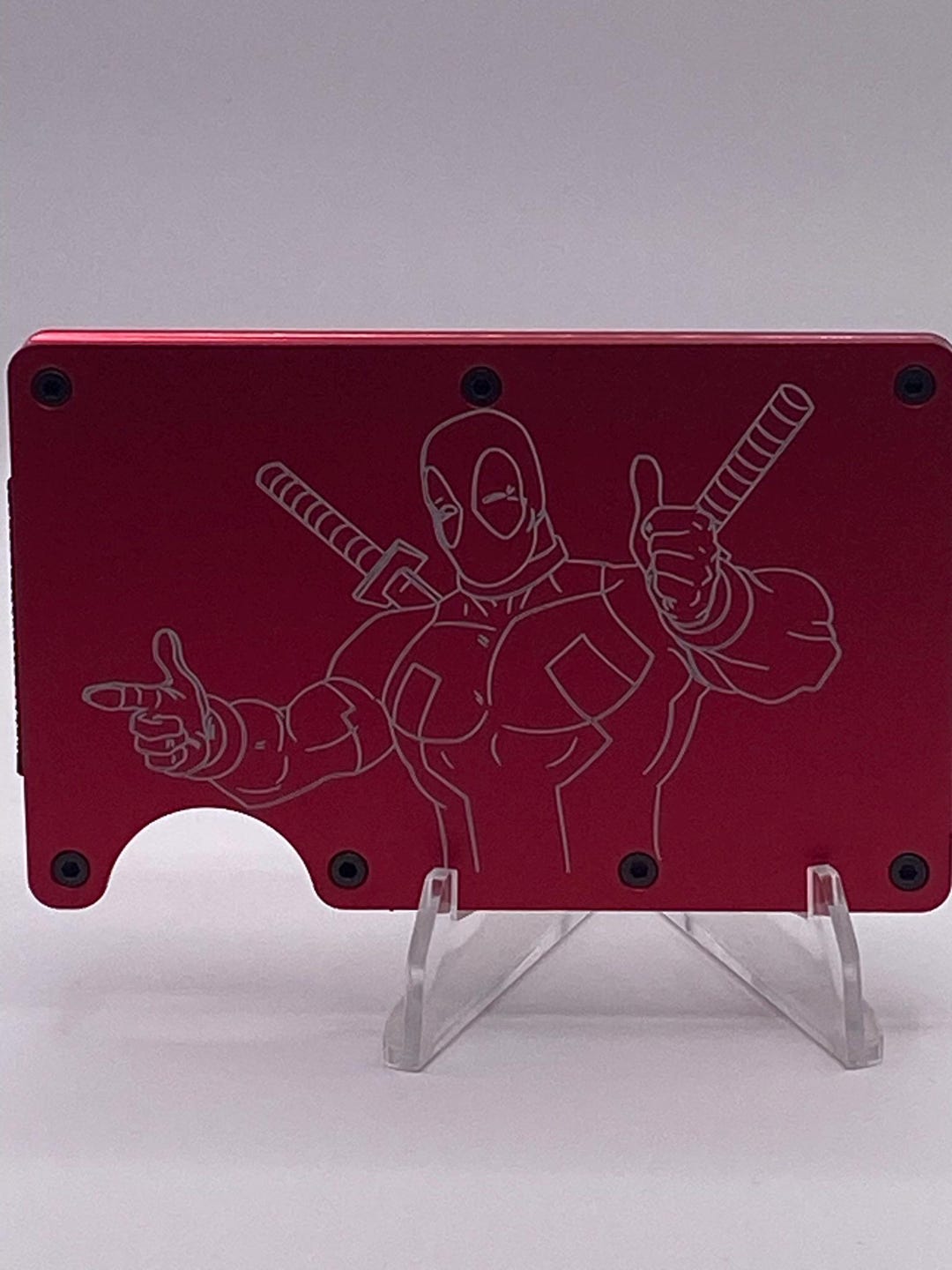 The One-of-a-kind Deadpool RFID Wallet: Where Humor Meets Hardcore - Etsy