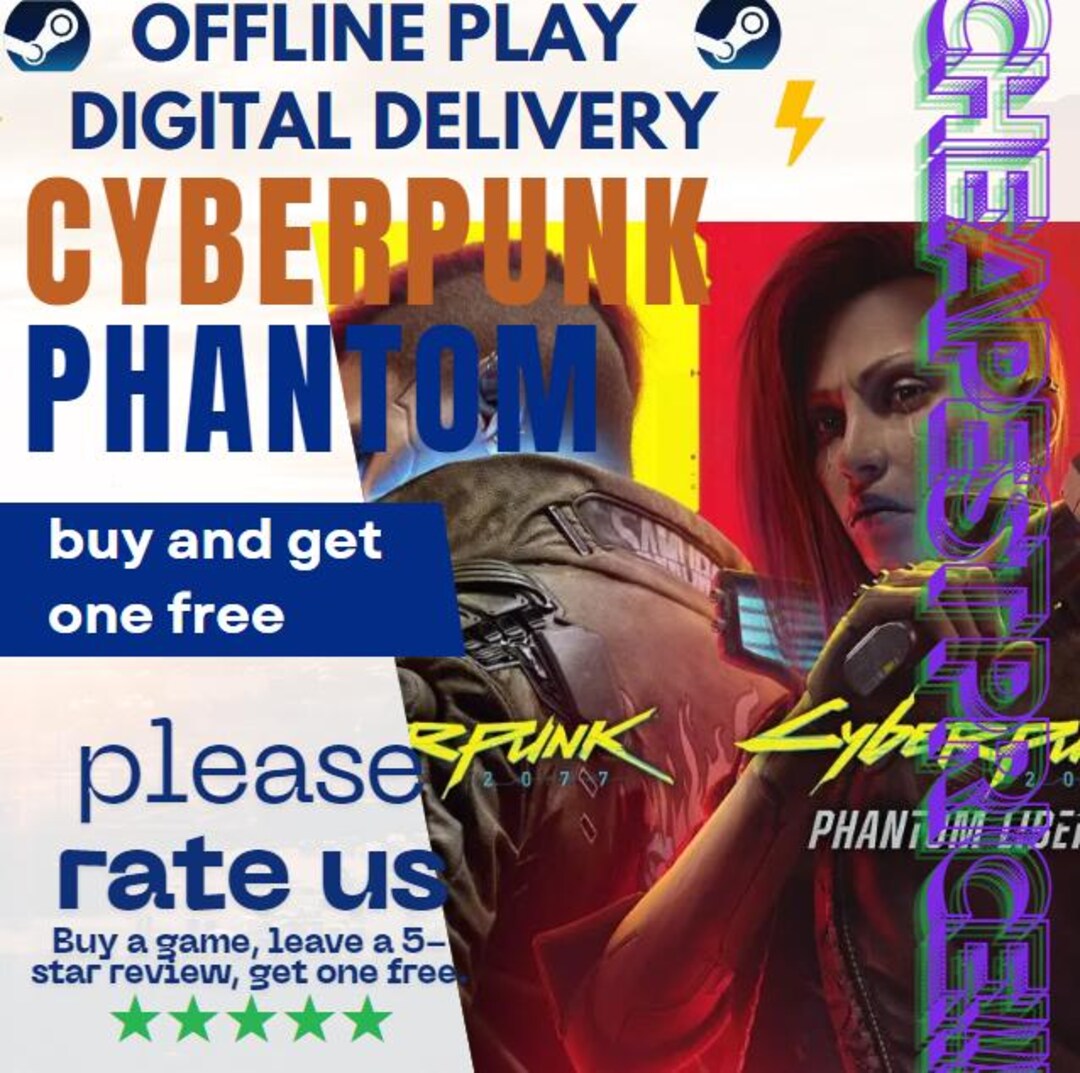 Cyberpunk 2077 + Cyberpunk 2077: Phantom Liberty | Not a Key | Instant ...