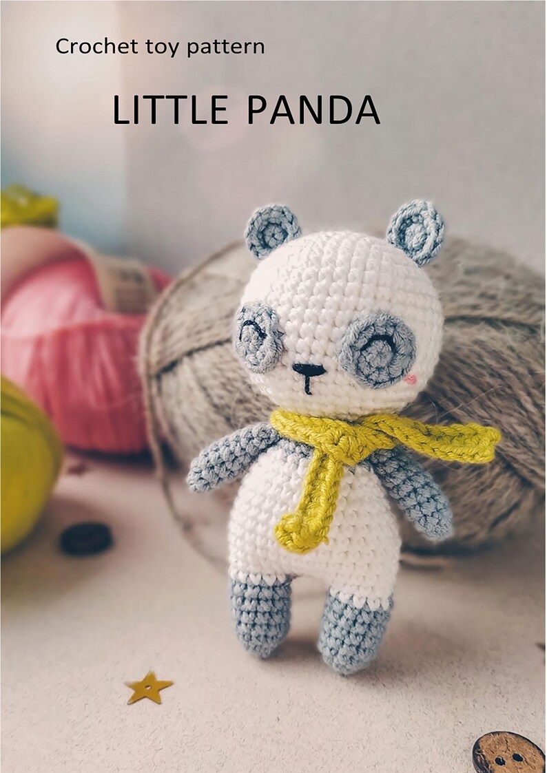 Panda Crochet Pattern - Etsy