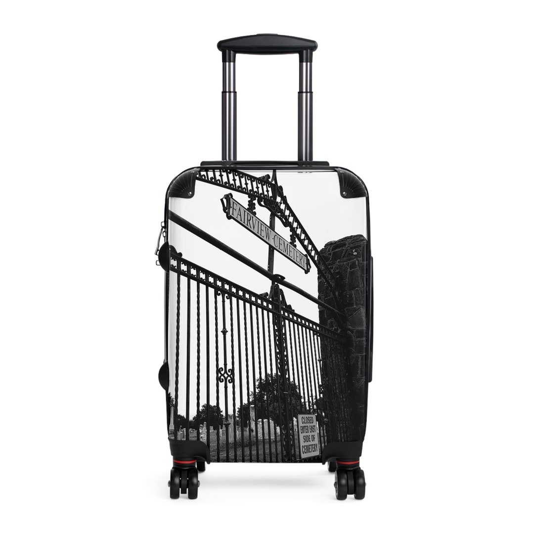 Oklahoma Cemetery 360 Swivel Suitcase Luggage - Etsy
