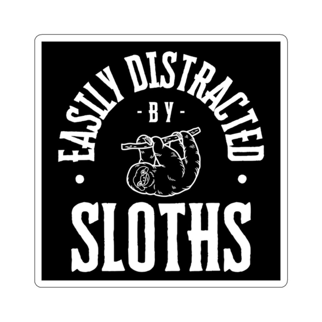 Sloth Kiss-cut Stickers - Etsy