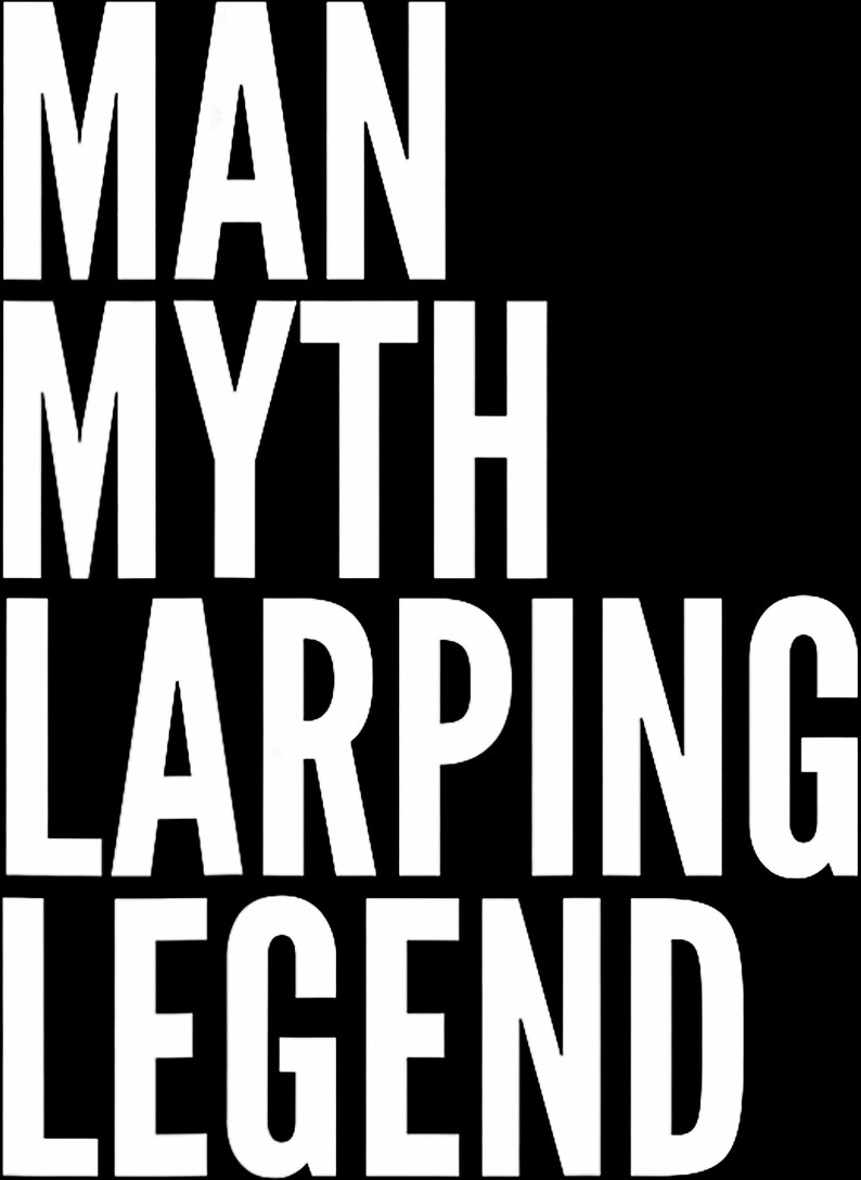 File PNG Man Myth Larping Legend - Etsy