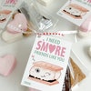 Editable Valentine's Day Bag Topper Smores Valentine's Day Treat Bag ...
