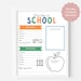First Day of School Interview, Back to School Printable, Back to School ...