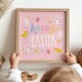 Easter Art Print Download, Happy Easter Printable Wall Art, Easter ...