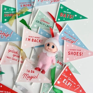 Elf Activity Kit, Printable Elf Bundle, Christmas Elf Accessories, Elf ...