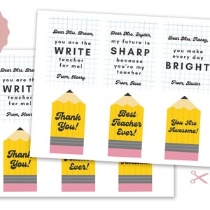 Teacher Gift Card, Teacher Appreciation Week Printable, Gift for ...