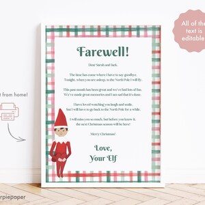 Elf Welcome Letter Elf Arrival Letter Personalized Elf - Etsy