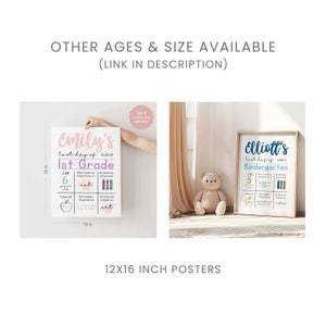 Last Day of School Printable Sign, Editable School Sign, Printable Last ...