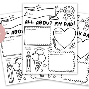 Fathers Day Gift From Kids, Fathers Day Printable Download, All About ...