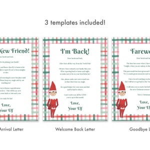Elf Welcome Letter Elf Arrival Letter Personalized Elf - Etsy