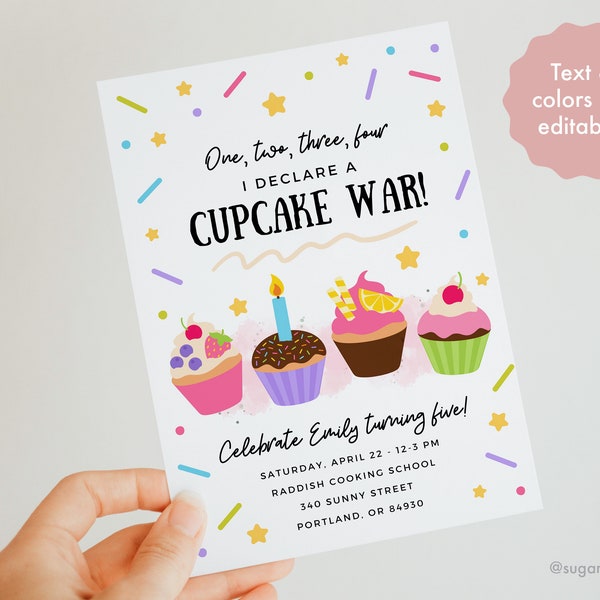 Cupcake Wars - Etsy