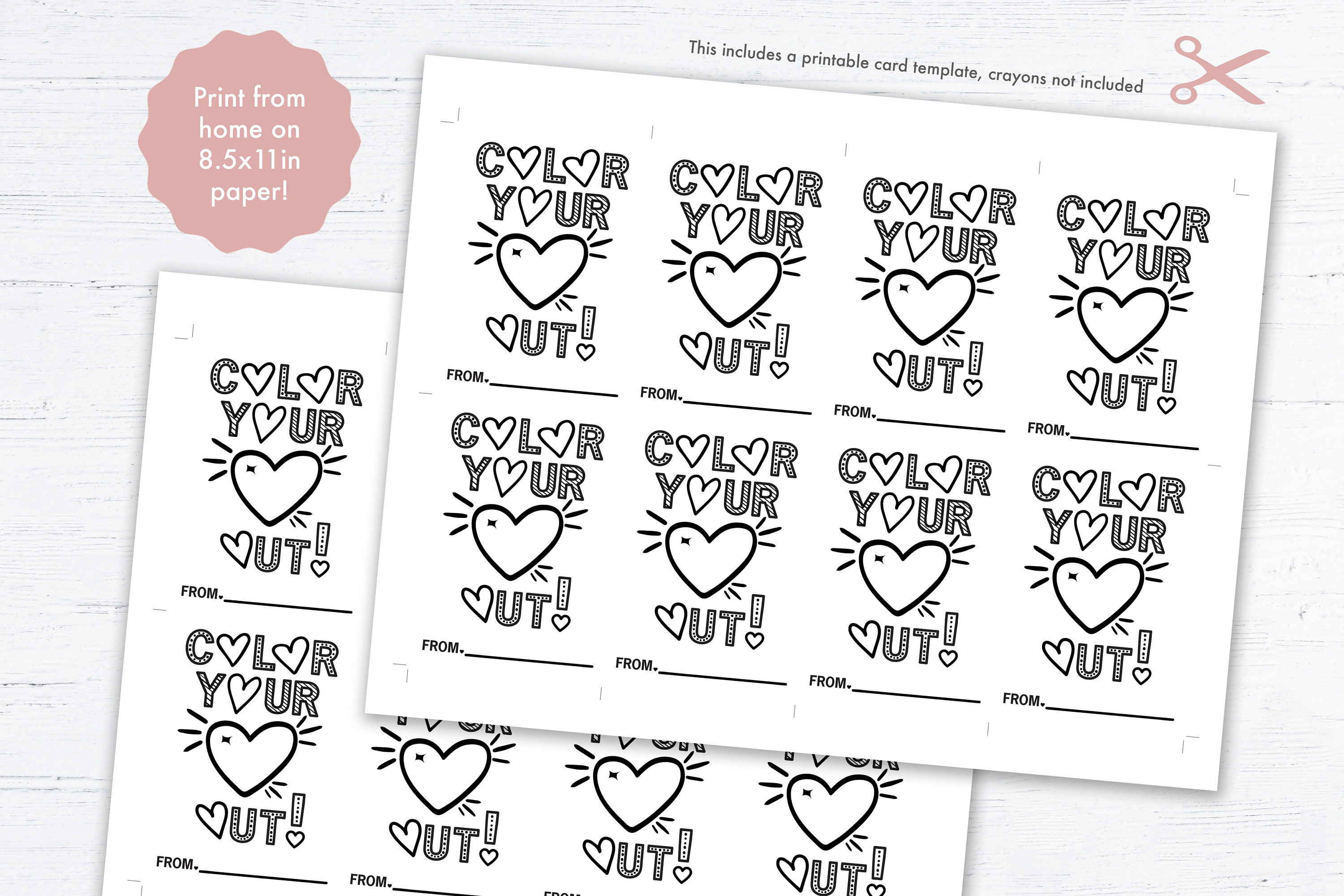 Classroom Valentine Printable, Classroom Gifts Valentines Day, Kids ...