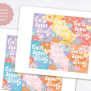 Classroom Valentines Day Card, DIY Valentines, School Valentine Cards ...