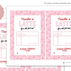 Valentines Day Teacher Gift Card Holder, Coffee Gifts for Women, Gift ...