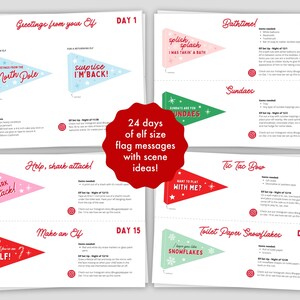 Elf Activity Kit, Printable Elf Bundle, Christmas Elf Accessories, Elf ...