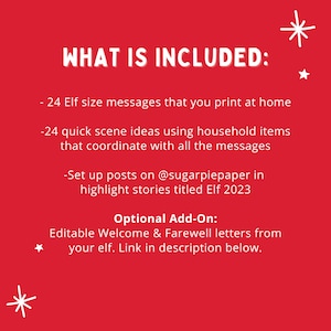 Elf Activity Kit, Printable Elf Bundle, Christmas Elf Accessories, Elf ...