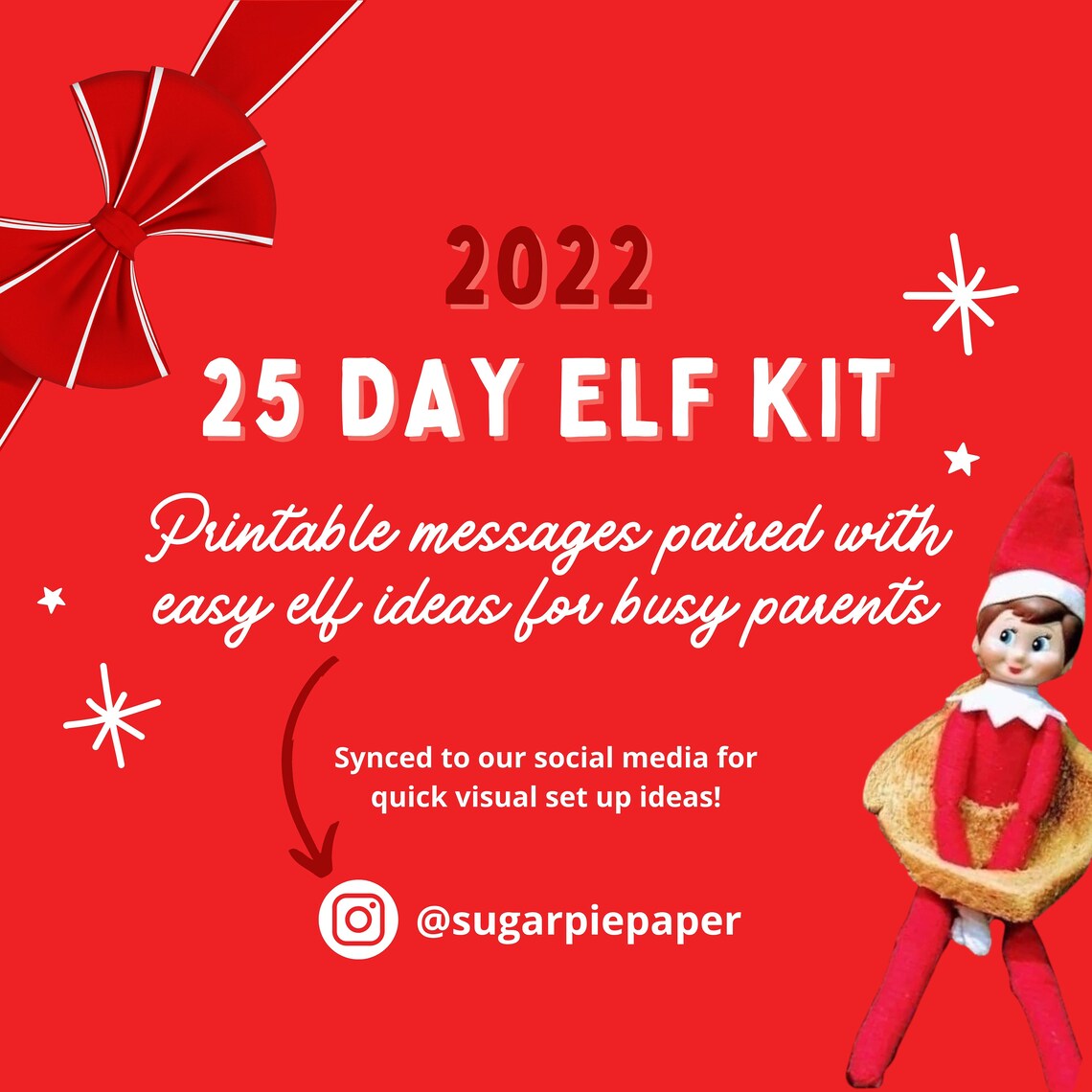 Elf Activity Kit Printable Elf Bundle Christmas Elf - Etsy