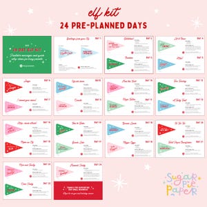 Elf Activity Kit, Printable Elf Bundle, Christmas Elf Accessories, Elf ...