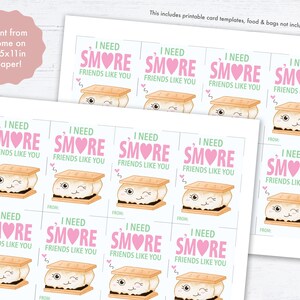 Classroom Valentines Cards, Kids Valentine Treat, Valentine School Gift ...