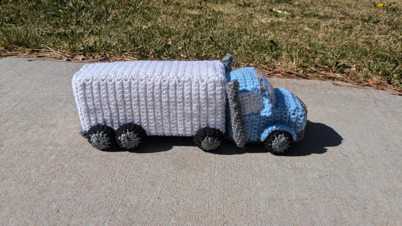 Semi-truck Crochet Pattern - Etsy