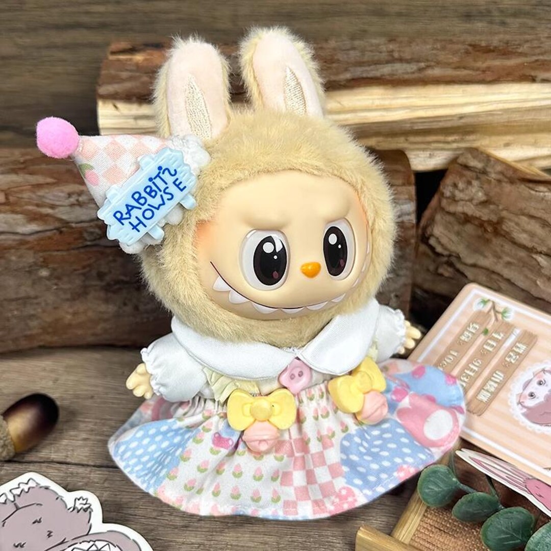 Labubu Ice Cream Outfits | Custom for Labubu Doll Family | Handmade ...