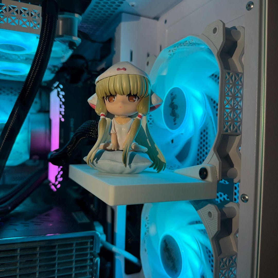 Figure Shelf for PC Fan - 120mm / 140mm - Etsy