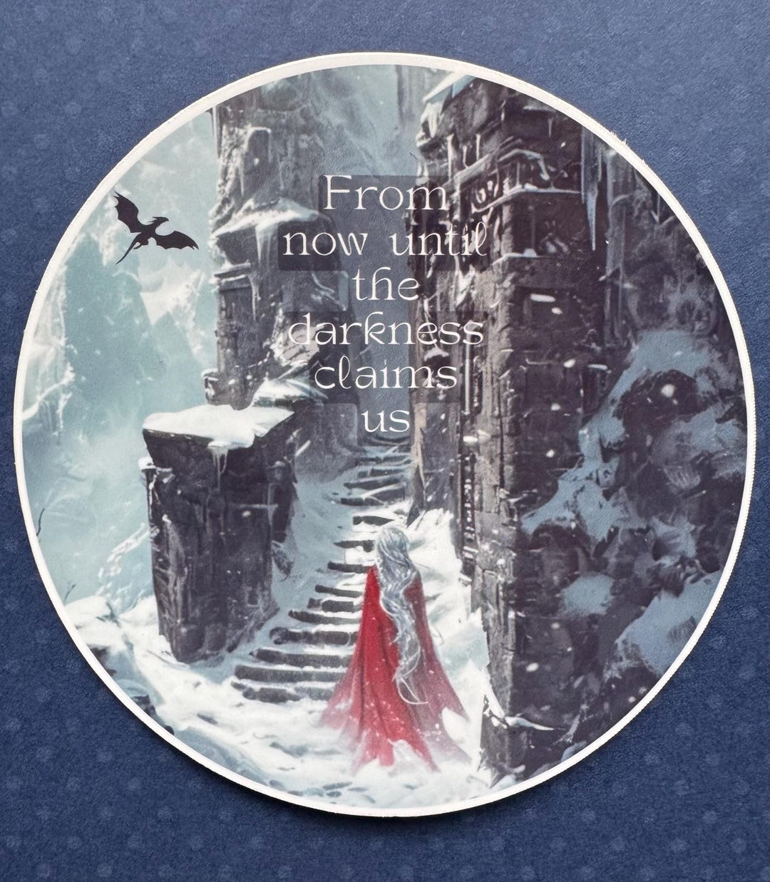 From Now Until the Darkness Claims Us WATERPROOF Sticker - Etsy