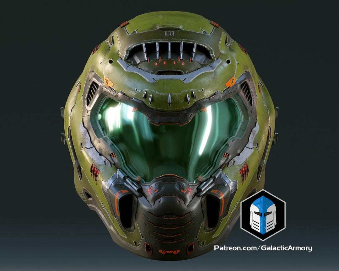 Doom Slayer Helmet | Doom Eternal Inspired | 3D Printed Wearable ...