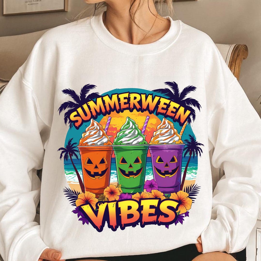 Cute Summerween Vibes Skeleton Ice Cream Summer Vacation Png,halloween ...