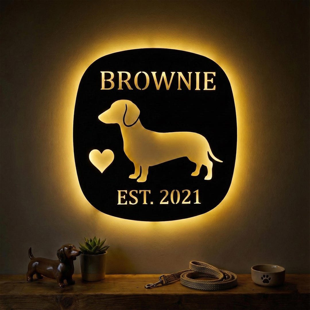 Your Custom Dog Metal Sign, Metal Sign, Personalized Dog Sign, Dog ...
