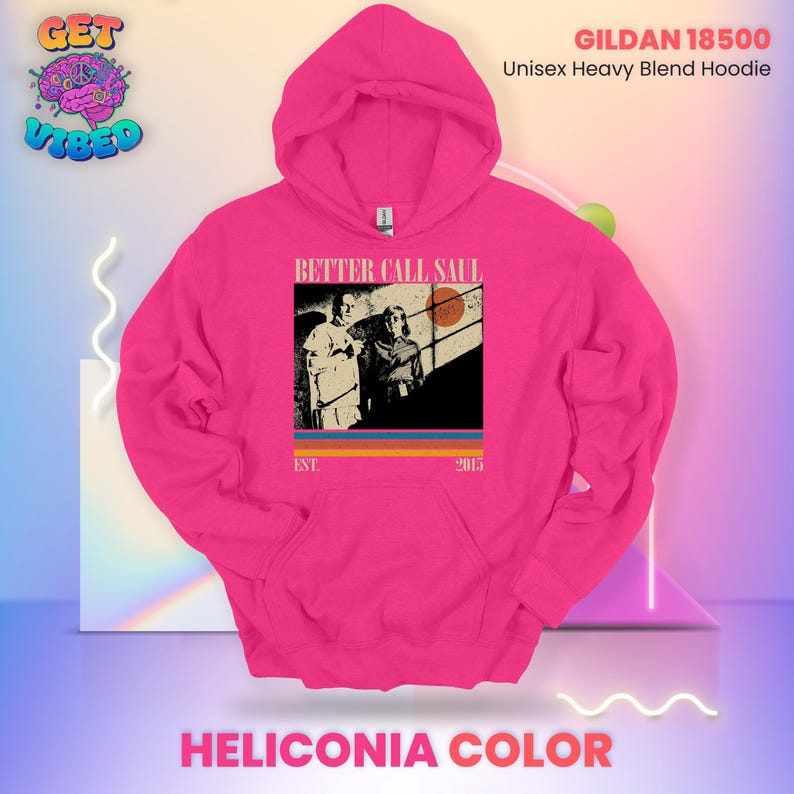 Better Call Saul Hoodie | Saul Goodman & Kim Wexler Graphic Pullover ...