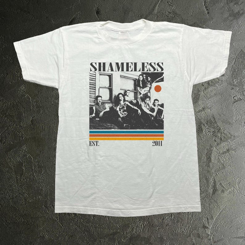 Camiseta del programa de televisión Shameless, mercancía de la familia ...