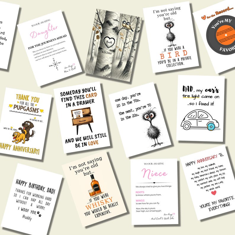 Funny Donald Trump Birthday Card for Husband, Hubby Gift | "i Love You ...