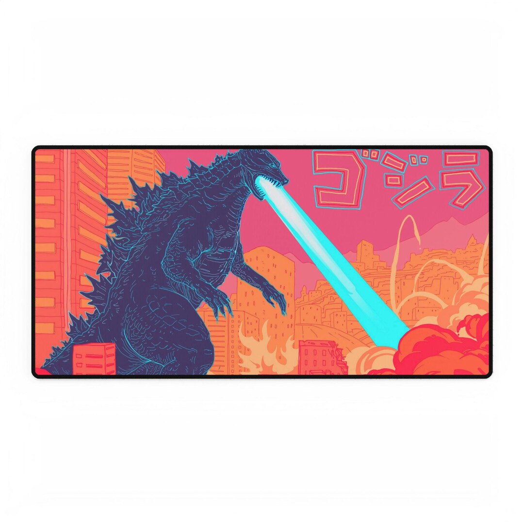 Godzilla Mouse Pad, King of Monsters Gaming Desk Mat, Godzilla Desk ...