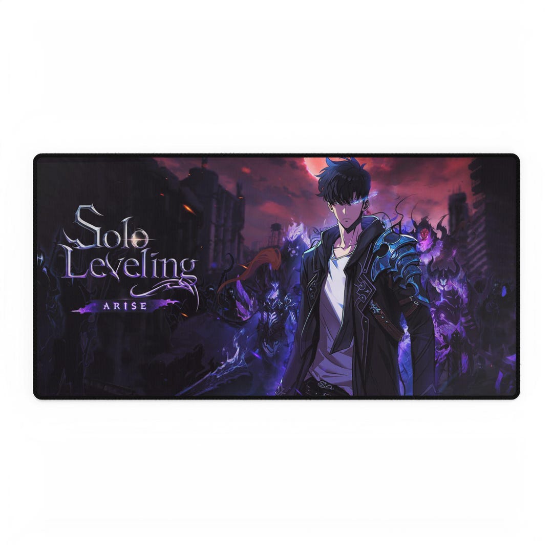 Solo Leveling Desk Mats, Anime Mouse Pad, Solo Leveling Gaming Mat ...