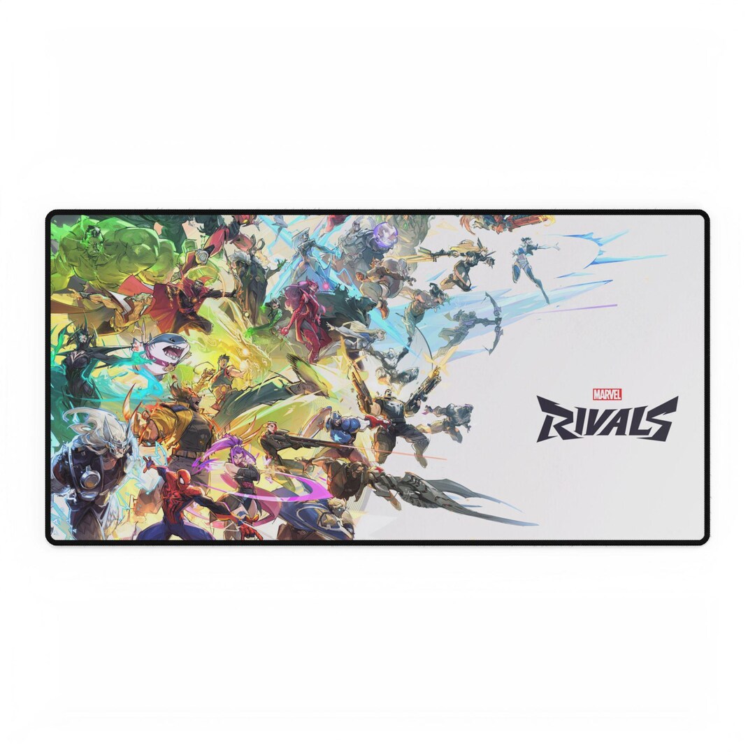 Marvel Rivals Desk Mat, Team Fight Marvel, Gaming Mouse Pad, Marvel ...