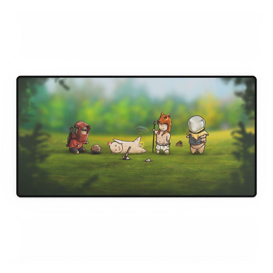 Rust Game Desk Mats - Rust PC Game Mousepad, Gaming Desk Accessories ...