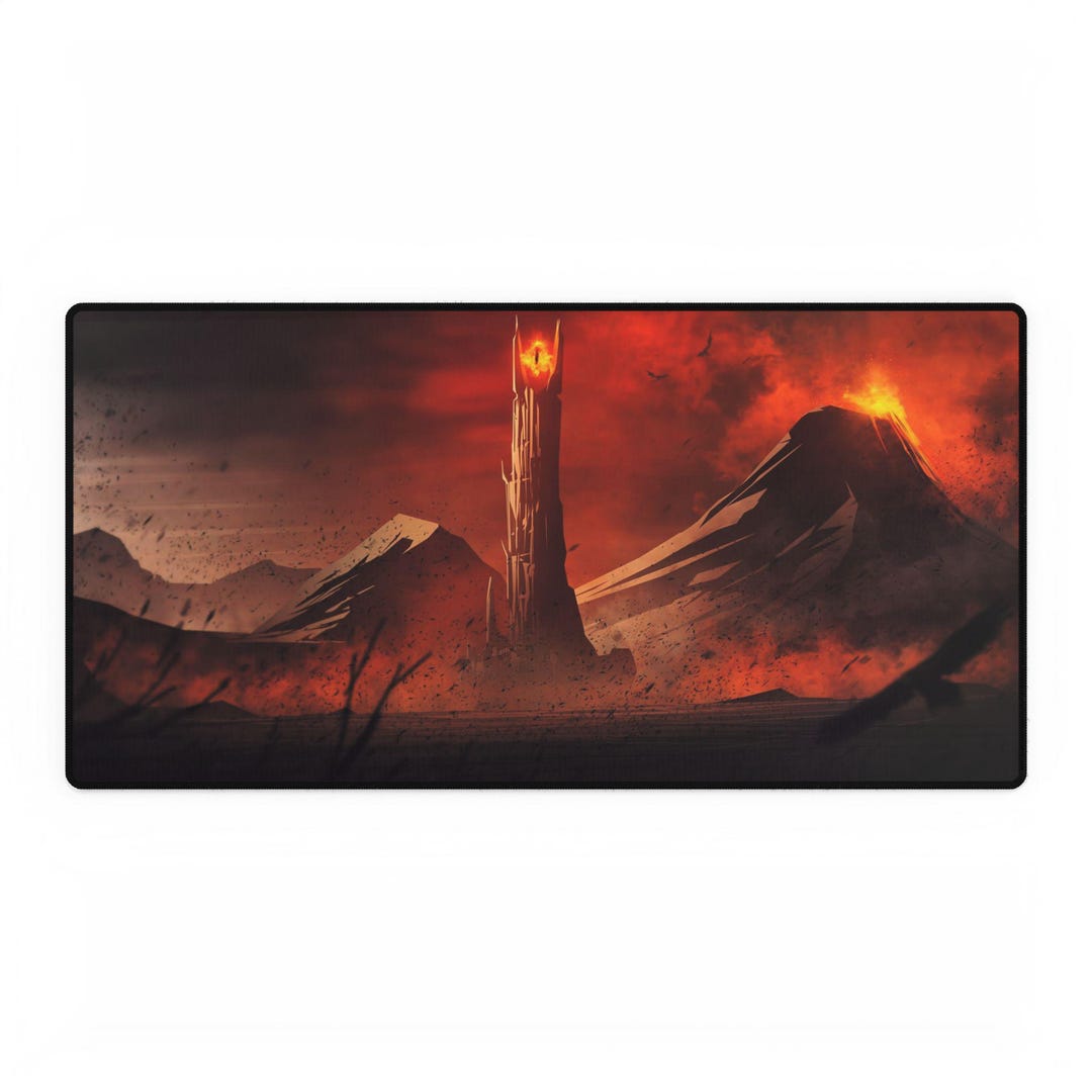 LOTR Desk Mats, Lord of the Rings Mouse Pad, Fellowship of the Ring ...