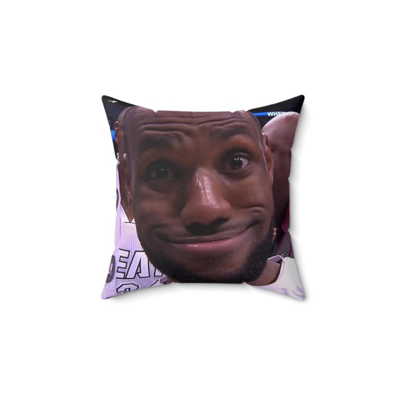 Lebron James Pillow - Etsy