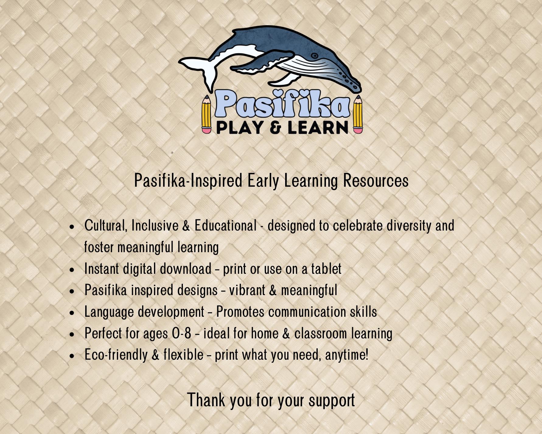 Printable Samoan Children's Colouring Book | Learn Samoan Language ...