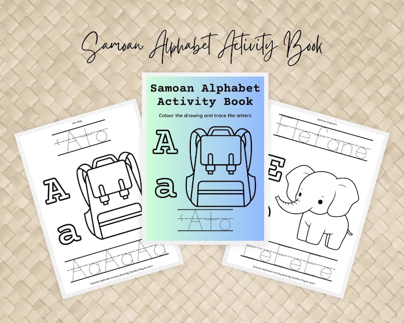 Samoan Language Week Activity Book | Learn Samoan Language and Culture ...