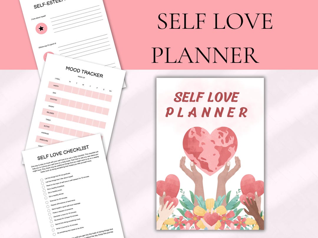 Self-love Planner | Printable Self-care Journal | Wellness ...