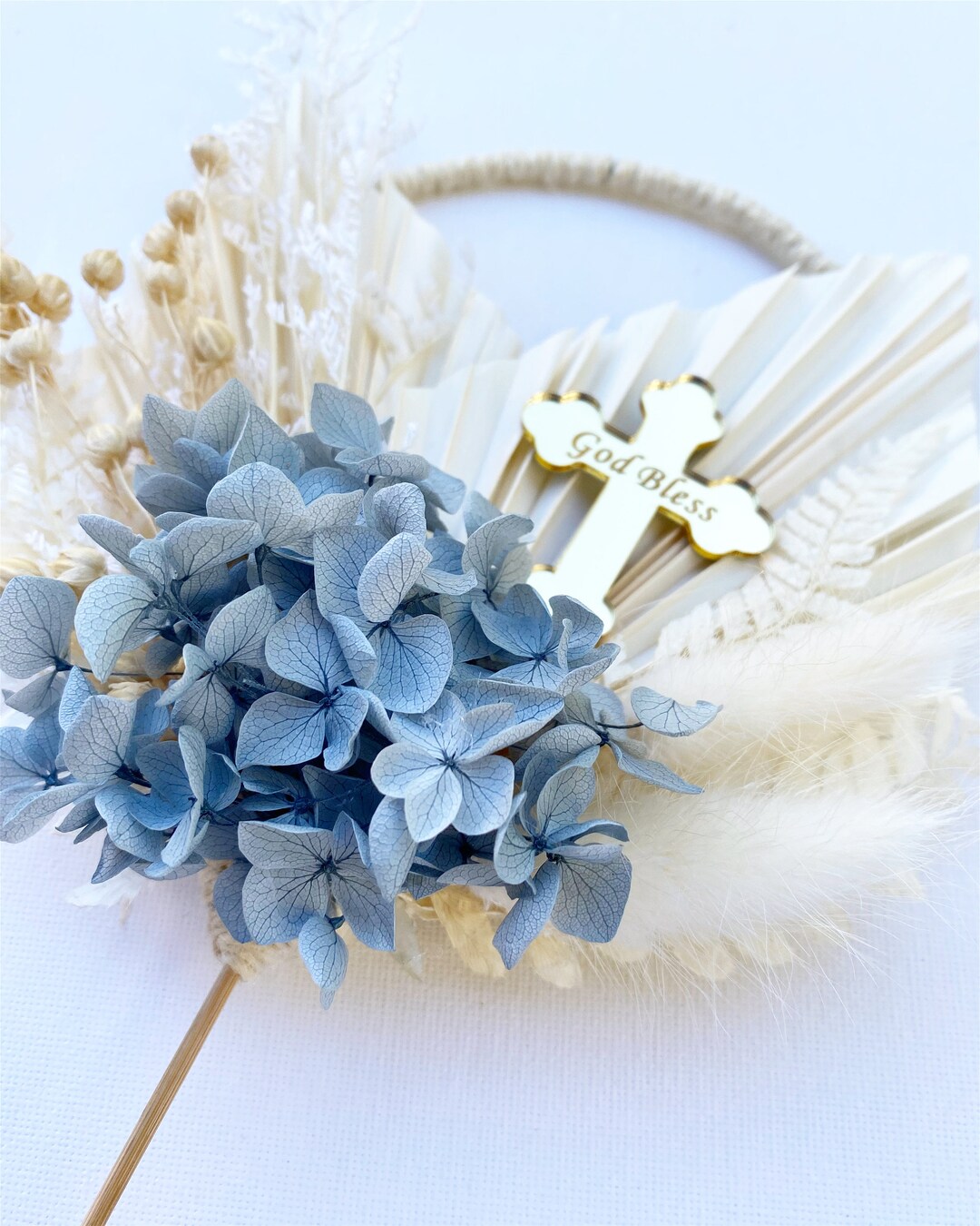 God Bless Christening Topper/cake Topper/religious Cake/christening ...