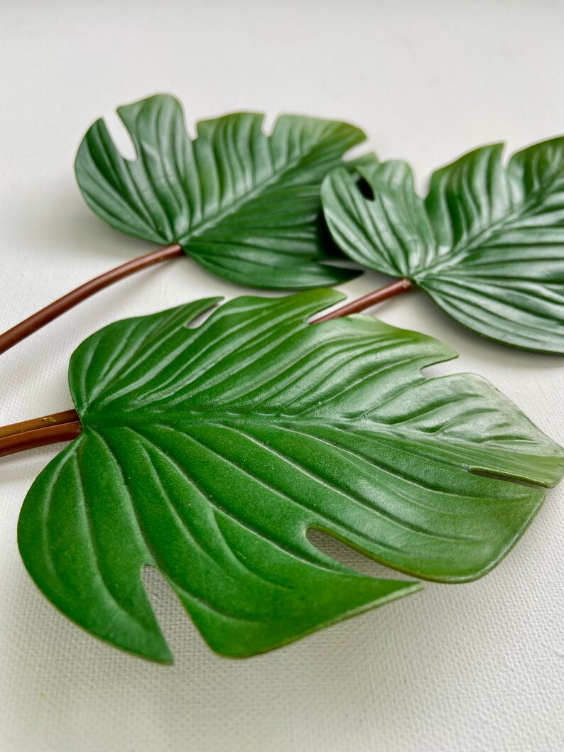 Safari Leaf/mini Cake Leaf/green Leaf/tropical Leaf/mini - Etsy