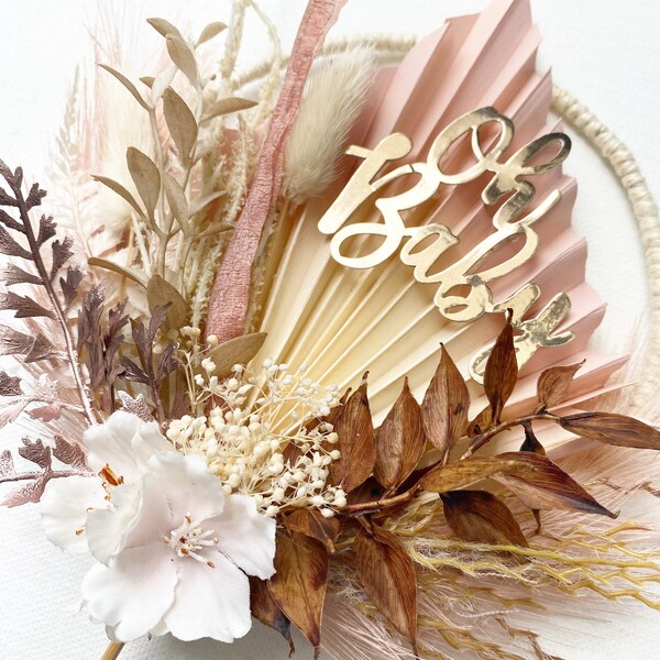 Blush Cake Topper - Etsy