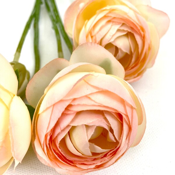 Silk Ranunculus - Etsy