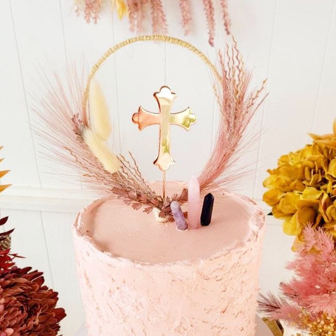 Christening Topper/cake Topper/religious Cake /christening/baptism ...
